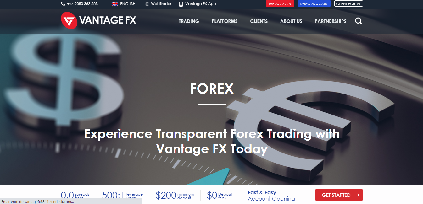 Avis sur le broker Vantage FX : tout savoir sur ce courtier